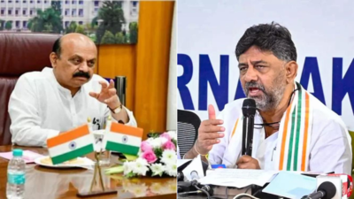 Karnataka CM Basavaraj Bommai accuses DK Shivakumar of indulging in offering tickets to BJP MLAs ...