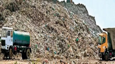 Jawaharnagar dump not fit for bio-mining: IIT-B team | Hyderabad News ...