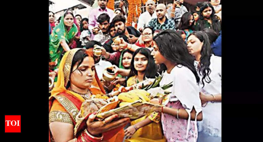 Patna: Four-day Chaiti Chhath festivities come to an end | Patna News ...