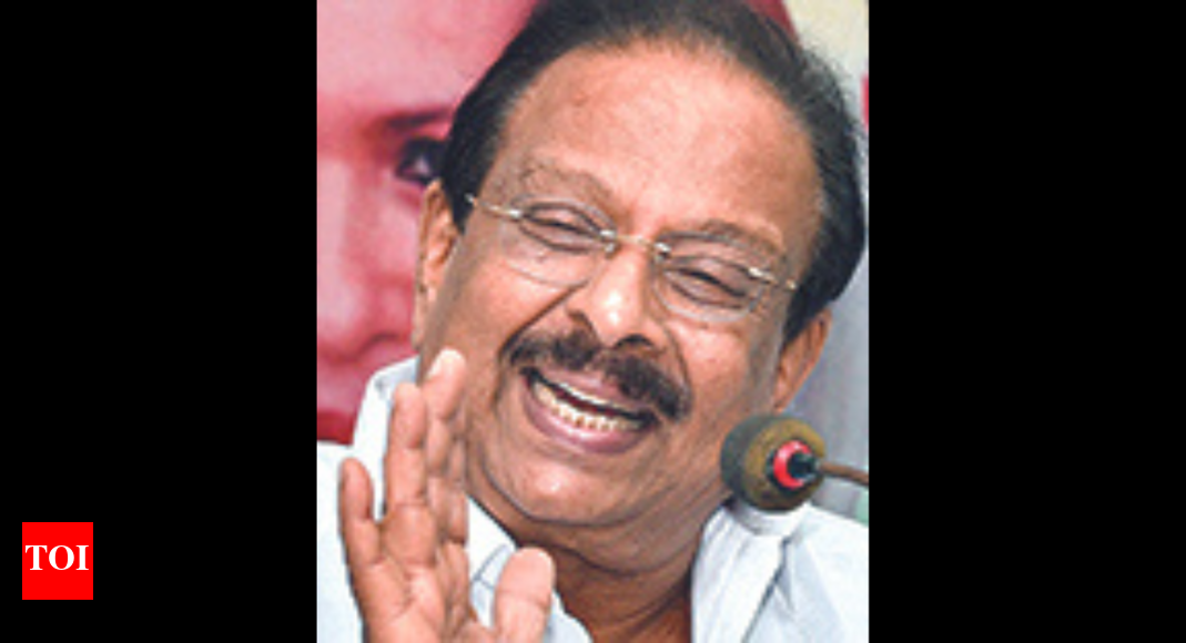 Sudhakaran: Police Diverting The Case: Sudhakaran | Kochi News - Times ...