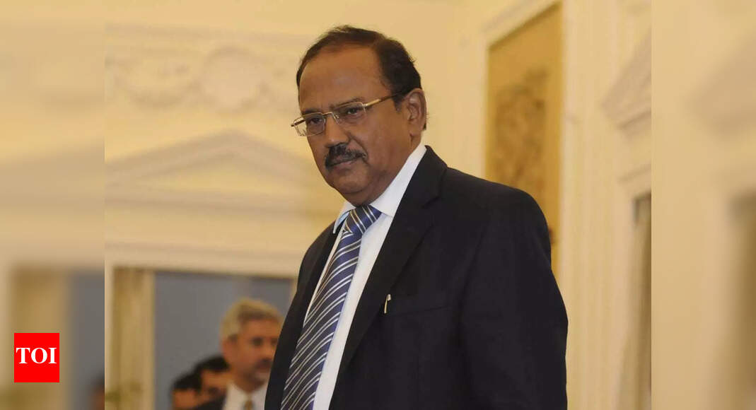 Ajit Doval welcomes top officials as SCO National Security Advisors ...