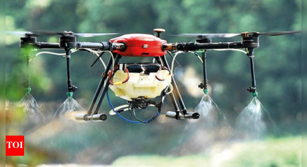 Institute to show right way to spray chemicals using drones | Pune News ...