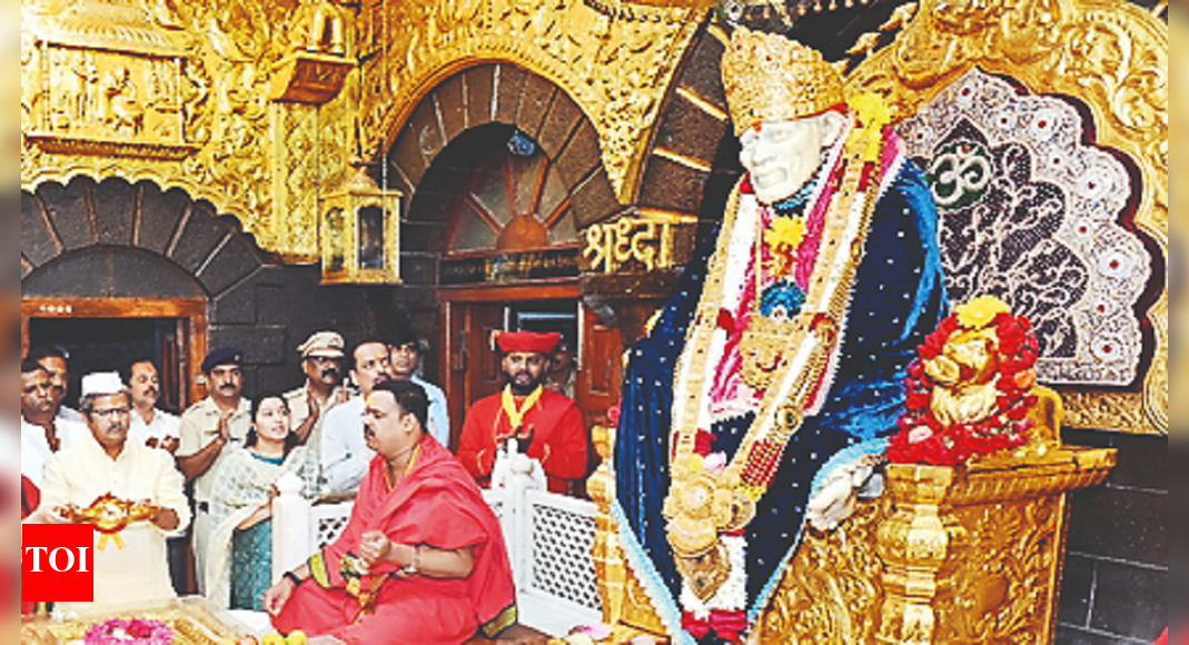 Sai: Over 100 Sai Baba Devotees Arrive At Shirdi For Ram Navami ...