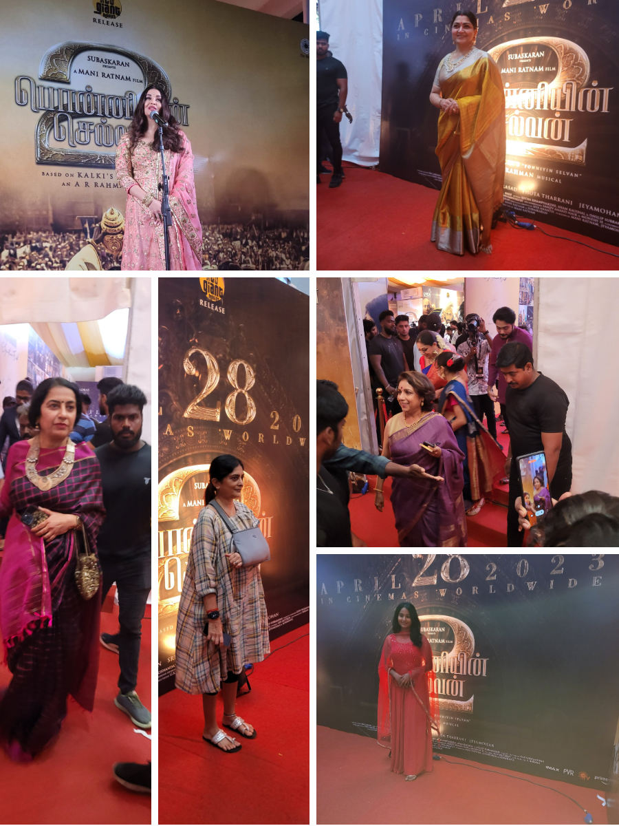 Actresses that dazzled at 'Ponniyin Selvan 2' trailer launch | Times of ...