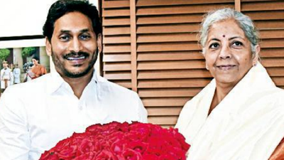 Andhra Pradesh CM Y S Jagan Mohan Reddy calls on Nirmala Sitharaman ...