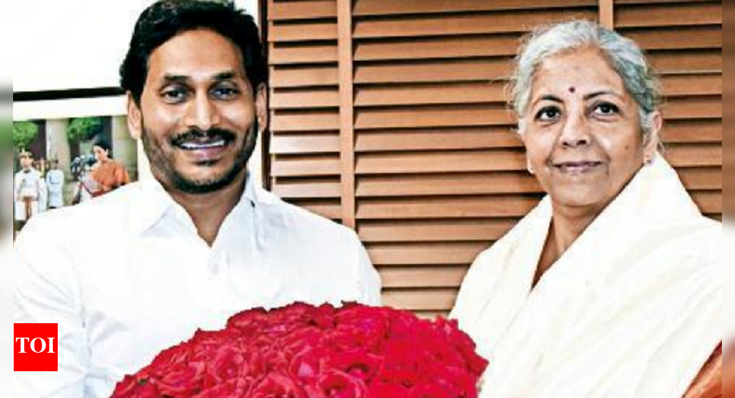Andhra Pradesh CM Y S Jagan Mohan Reddy calls on Nirmala Sitharaman ...