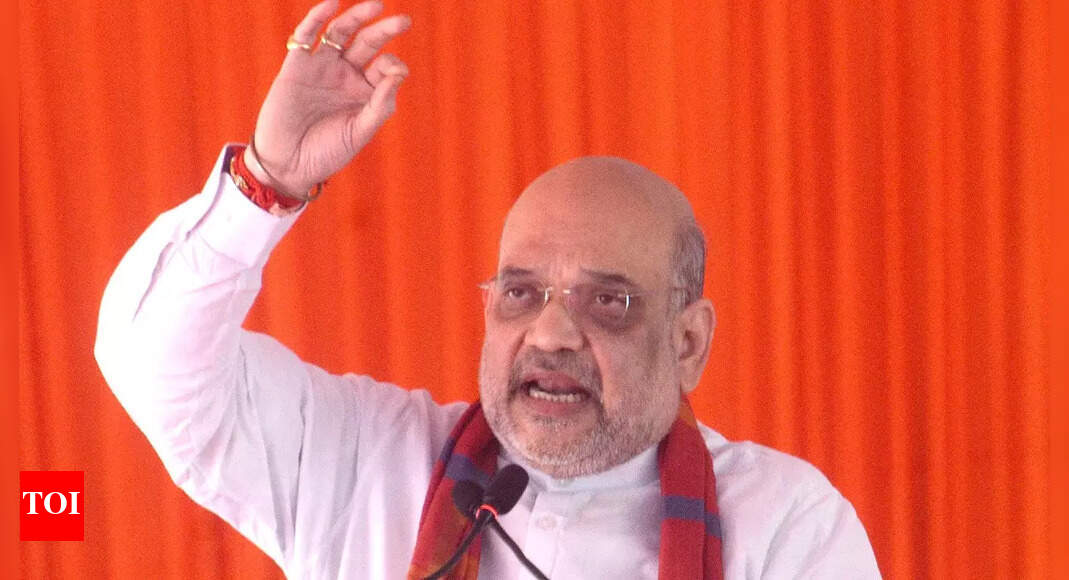 Amit Shah launches multiple projects | Ahmedabad News - Times of India