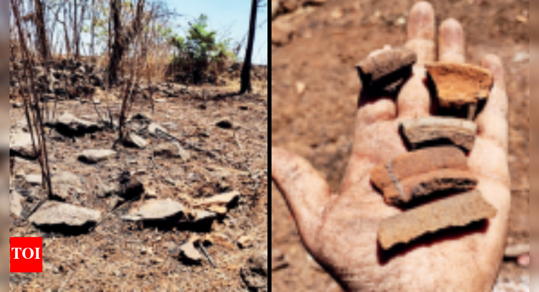 Ruins of Ramgad fort with gateways & bastions found | Pune News - Times ...