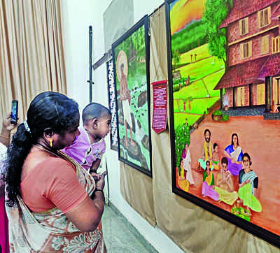 Recreating Vadakkan Pattukal On Canvas | Thiruvananthapuram News ...