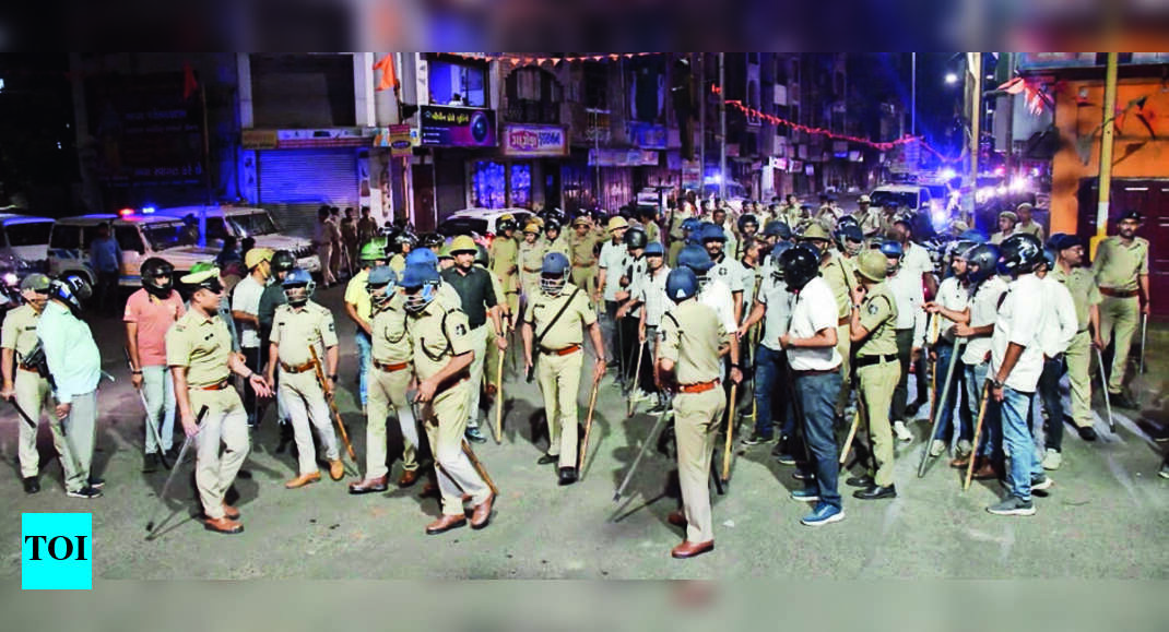 Ram Navami Violence: 24 Arrested, Over 500 Booked | Vadodara News - Times of India