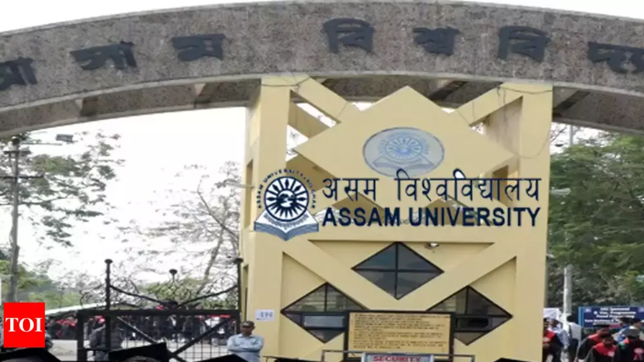 Assam University Logo Assam University PhD Notification 2025 | New PhD