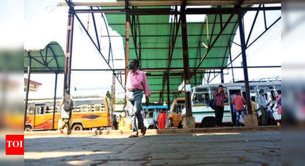 Overhead shed at Panaji bus stand to undergo repairs | Goa News - Times ...