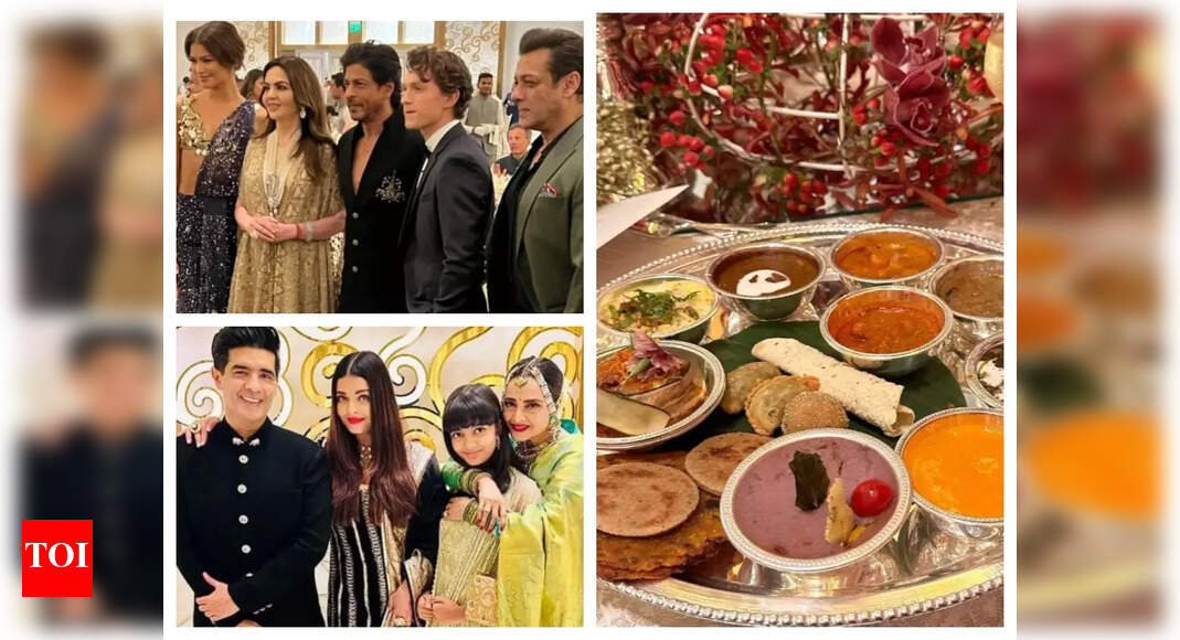 Take a look at the exquisite menu served to Bollywood celebrities at ...