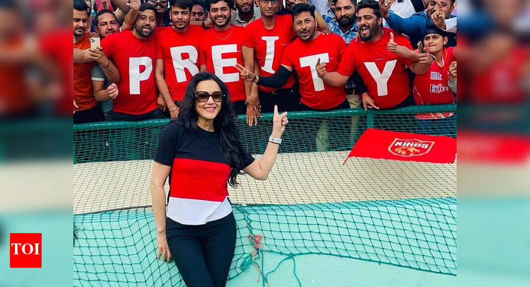 IPL 2023: Preity Zinta ecstatic as her team Punjab Kings made winning ...