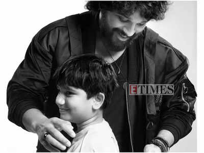 Allu Arjun drops a heartwarming birthday wish for his son. Check it out ...