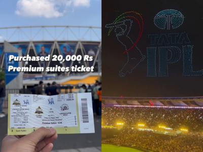 IPL 2023: Fan shares Rs.20,000 premium ticket experience, Shubman Gill ...