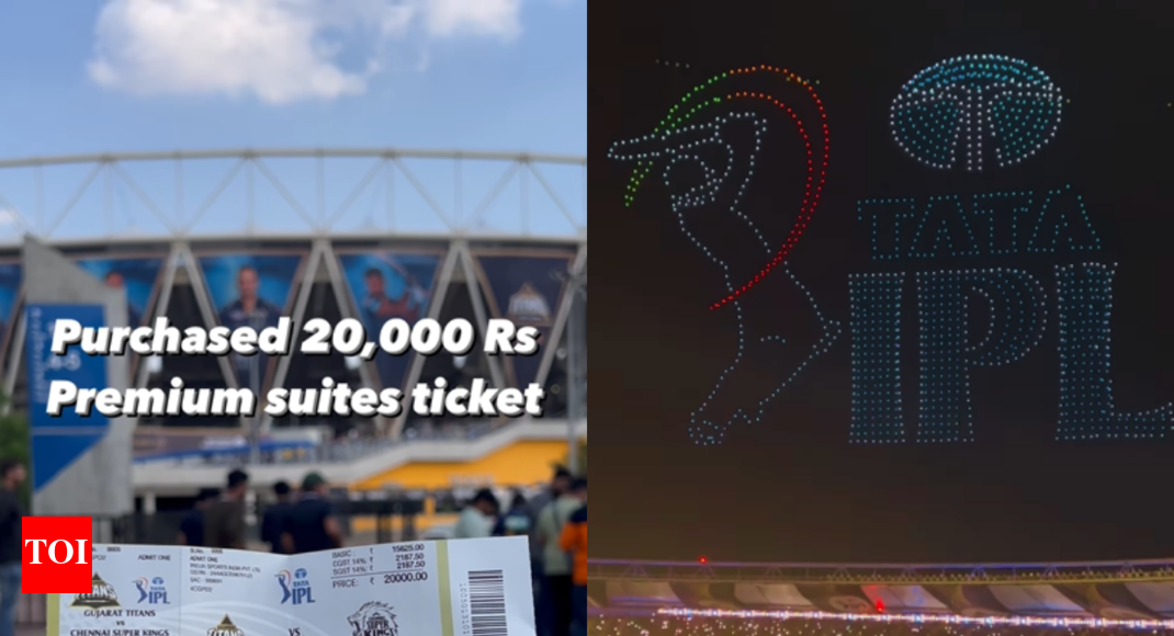 IPL 2023: Fan shares Rs.20,000 premium ticket experience, Shubman Gill ...