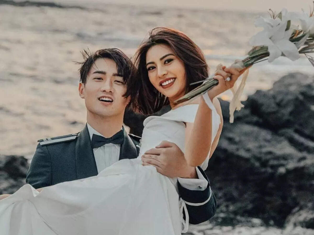 Beauty queen Erina Hanawa hitched for life! - Times of India