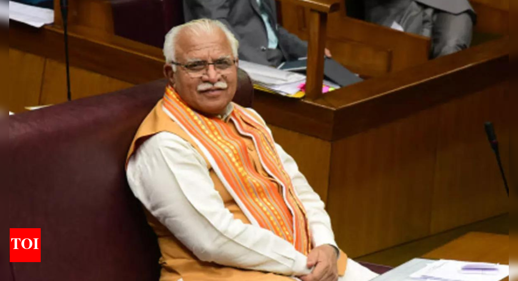 Khattar: After criticism, Khattar takes back remark against judge ...