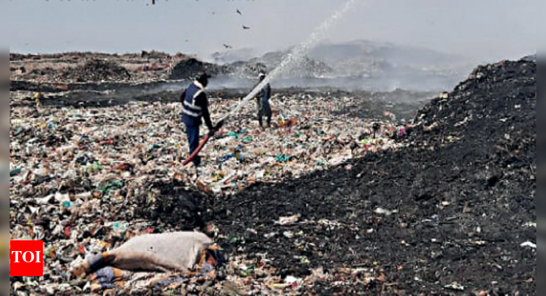 Fire Erupts At Adampur Landfill, May Reduce 5l Tonne Of Waste To Ashes ...