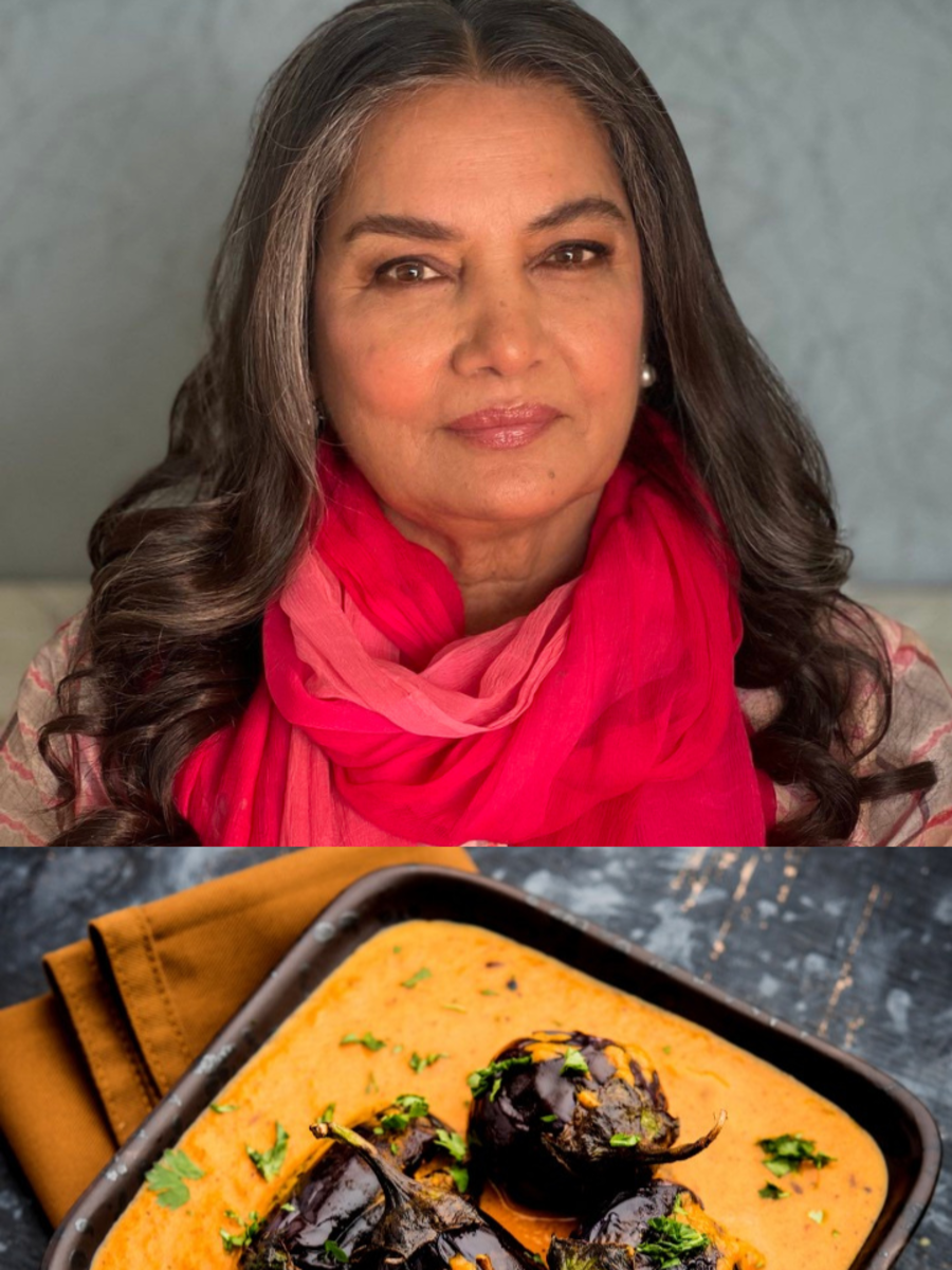 Shabana Azmi’s favourite Bagara Baingan recipe | Times of India