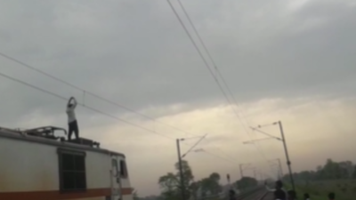 Man suffers severe burns after touching high-tension electric wire on ...