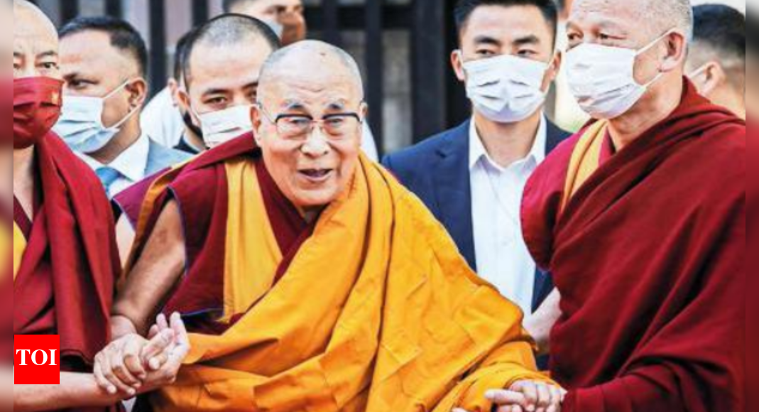 Determined to live up to 110: Dalai Lama | Shimla News - Times of India