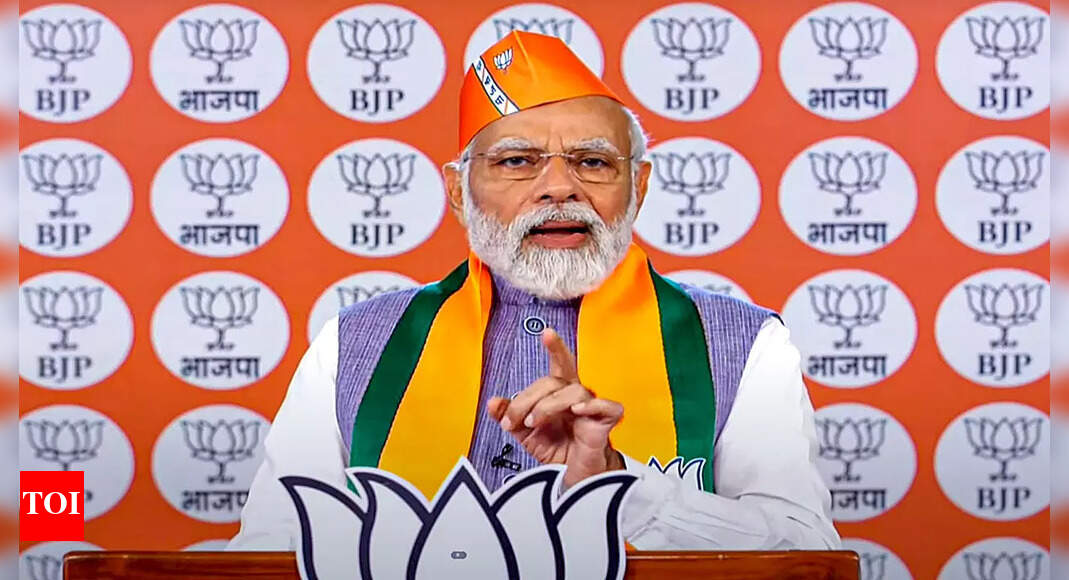 PM Modi on BJP foundation day: Parties fighting existential crisis will ...