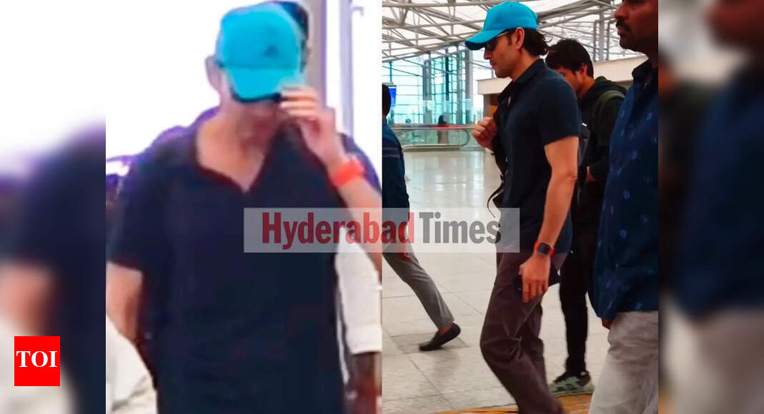 Mahesh Babu sports a clean shave as he heads on a vacation with son ...