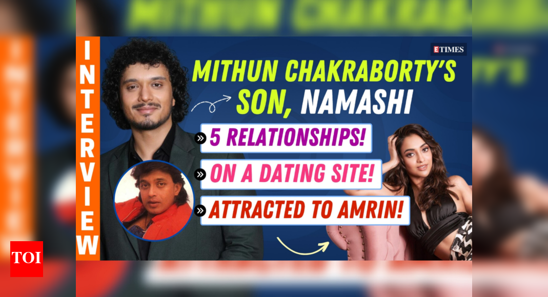 Mithun Chakraborty's son Namashi's first interview: "I have had 5 relationships, am on a dating ...