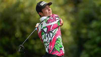 Hovland, Rahm and Koepka share Masters lead | Golf News - Times of India