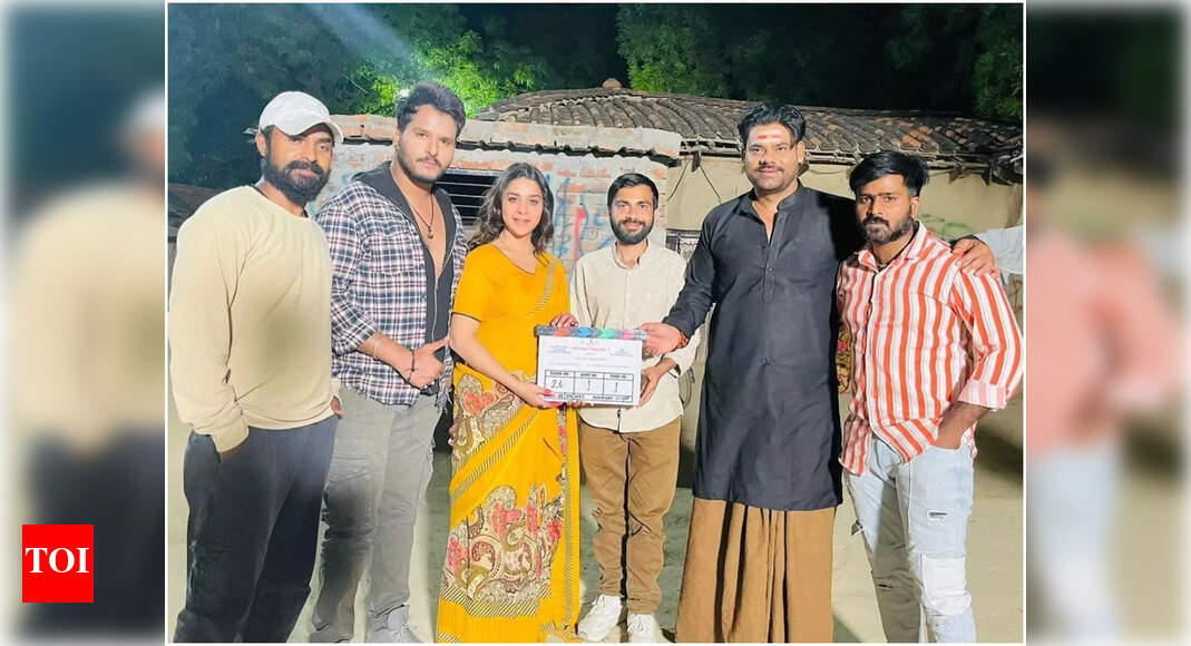Anara Gupta starts shooting for the new film 'Vrisha' | Bhojpuri Movie ...