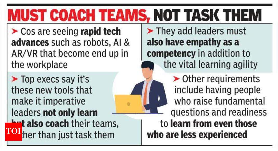 Know-it-all bosses make way for ‘learning’ leaders - Times of India