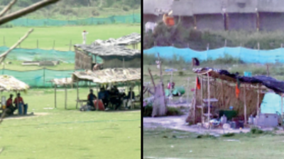 Out of the park! Yamuna floodplain freed of encroachments | Delhi News ...