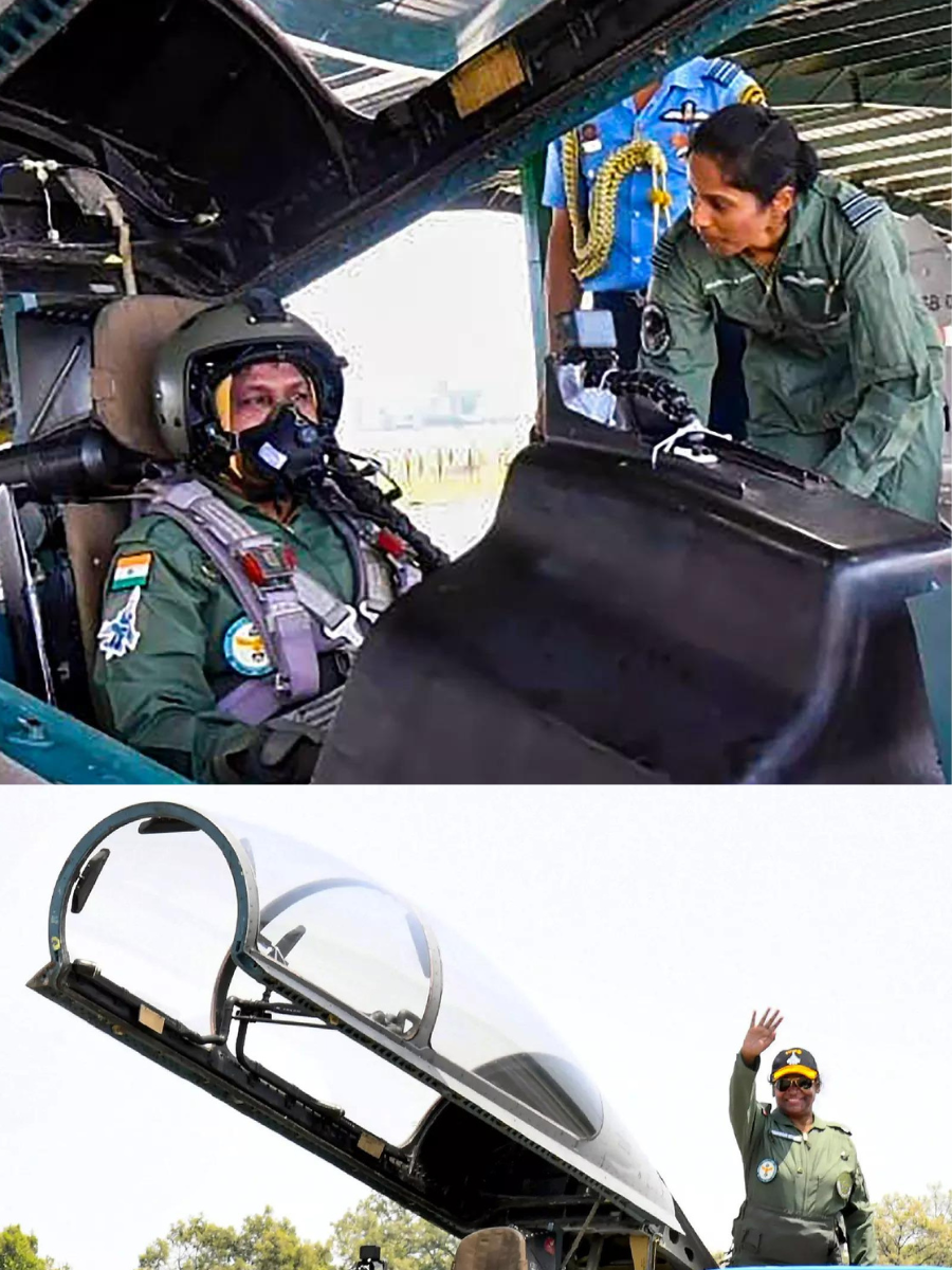President Murmu takes sortie in Sukhoi fighter aircraft | Times of India