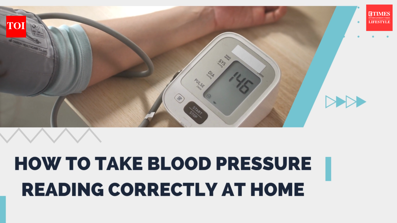 How to take blood pressure reading correctly at home