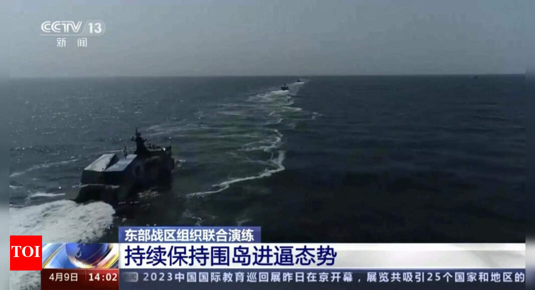 China practices blockades on last scheduled day of Taiwan drills ...