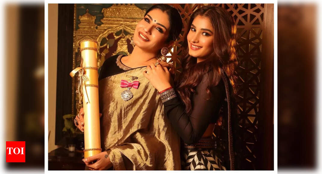 Raveena Tandon on Padma Shri honour: I think my daughter is very proud ...