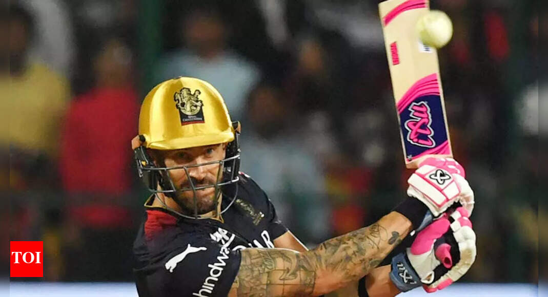 IPL 2023: Faf du Plessis's unbeaten 79 powers RCB to 212/2 against LSG ...