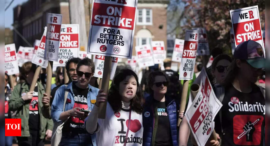 Strike At New Jersey'S Flagship University: Thousands of Rutgers ...