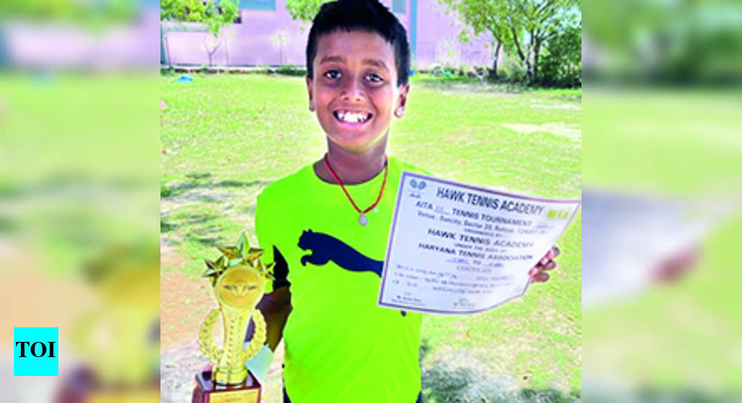 Krish: Krish Finishes Runner-up In U-10 Tennis | Vijayawada News ...