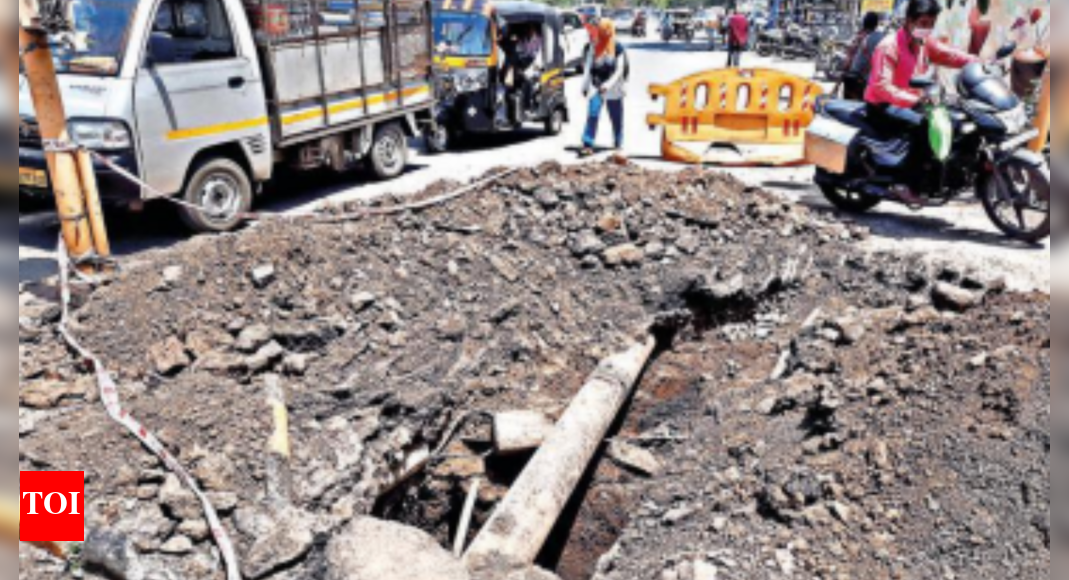 Nmc: Nmc Extends Deadline To Finish Road Digging Work | Nashik News ...