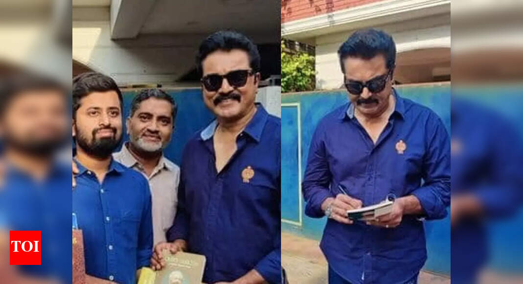 'Rudran' actor Sarathkumar to donate books from his home library to the ...