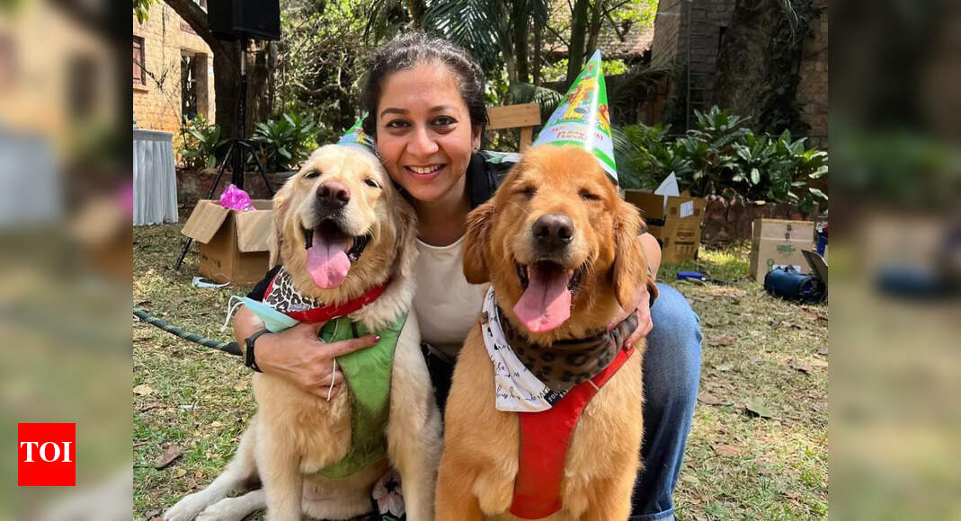 World Pets Day 2023: Sudharani shares a video of her pet dogs; says ...