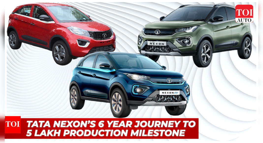 Tata Motors Nexon SUV hits 5 lakh unit milestone: What its 6 year ...