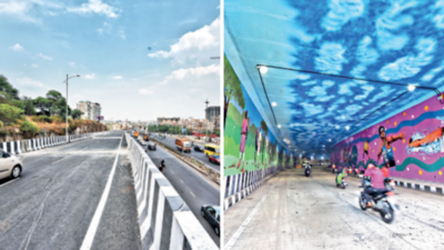 Chandni Chowk: At Pune's Chandni Chowk, ramp & underpass open for ...