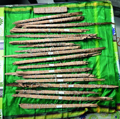 Thiruvaimozhi: Rare Palm Leaf Manuscript Thiruvaimozhi Found | Chennai ...