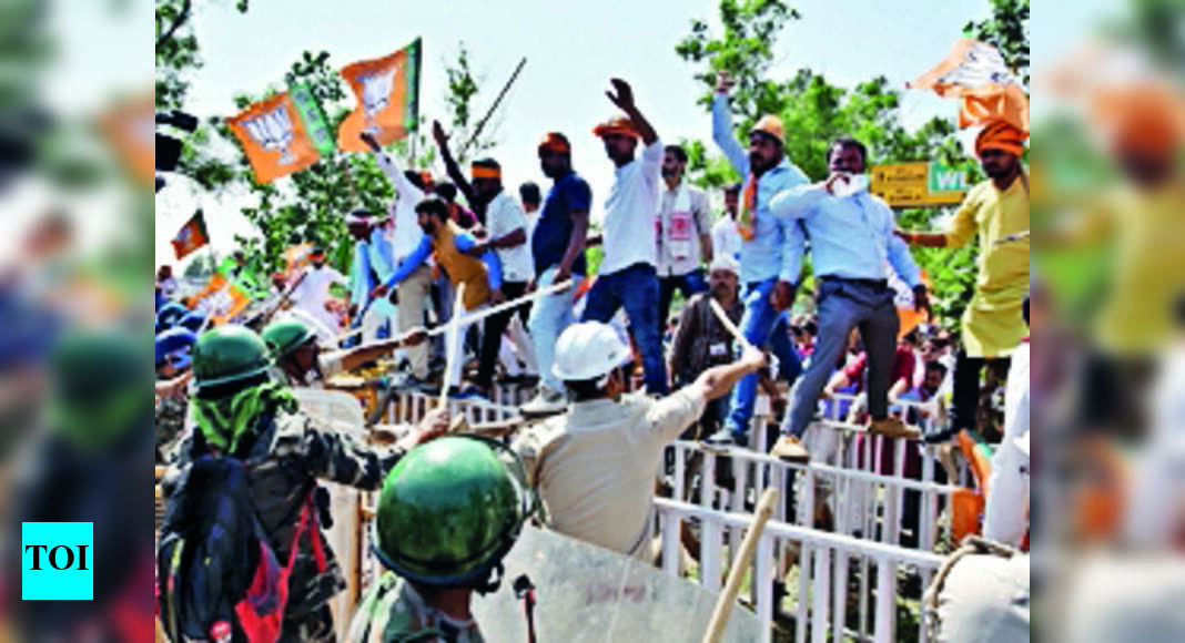 Bjp: Bjp Workers, Cops Clash During J’khand Secretariat Gherao | Ranchi ...