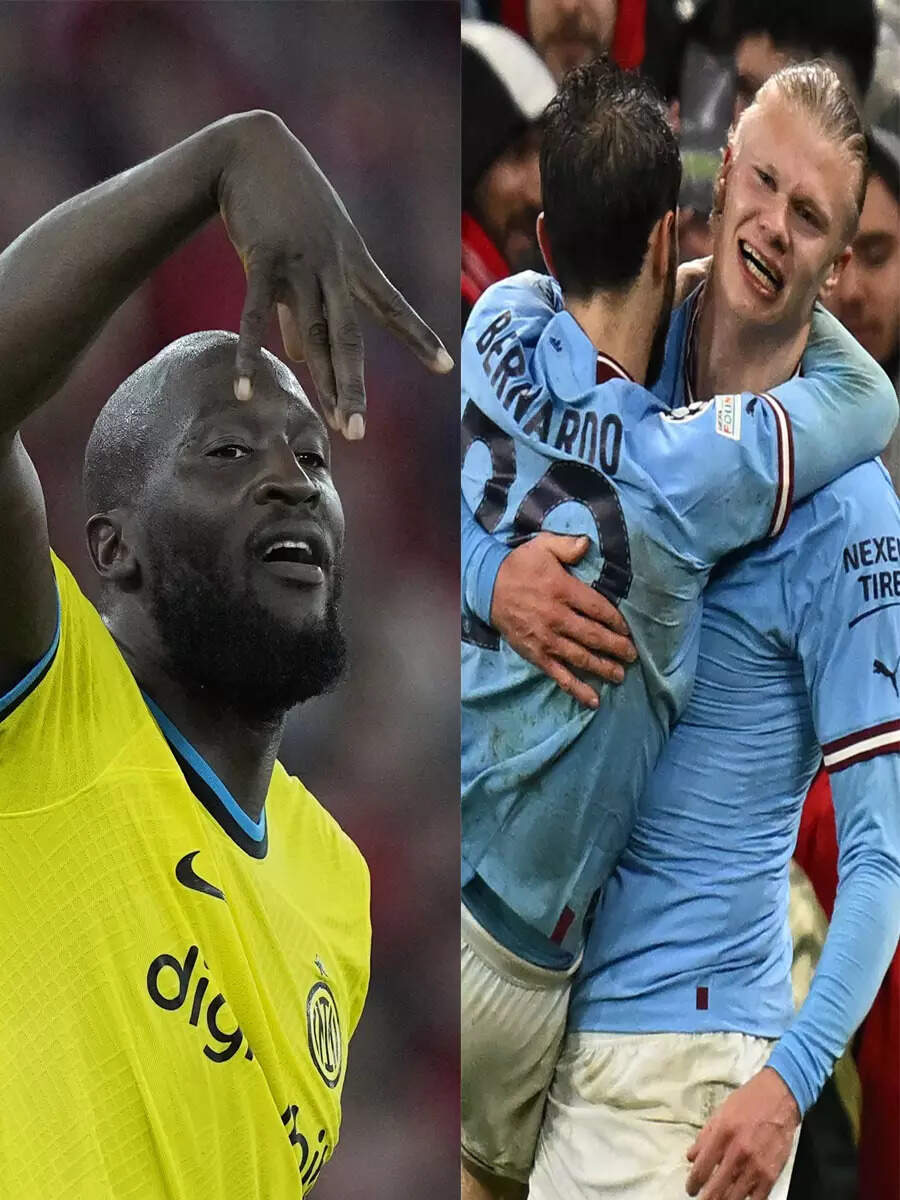 Man City, Inter a step closer to Champions League semis | Times of India