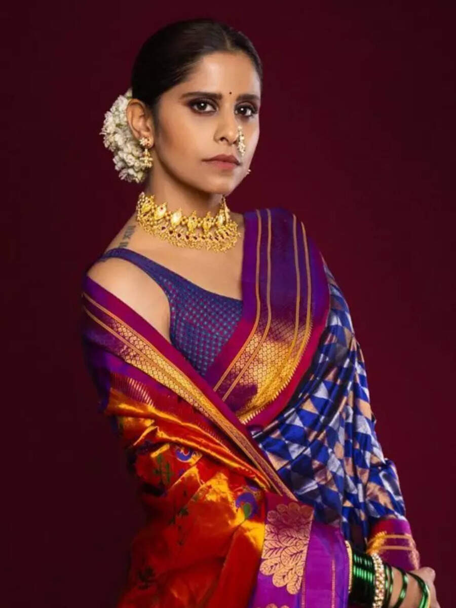 10 Best saree looks of Sai Tamhankar | Times of India
